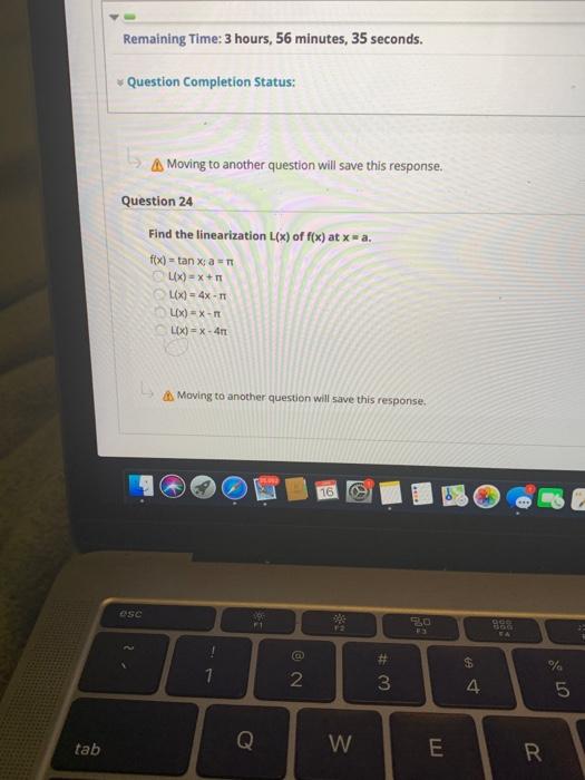 Solved Remaining Time: 3 hours, 56 minutes, 35 seconds. | Chegg.com