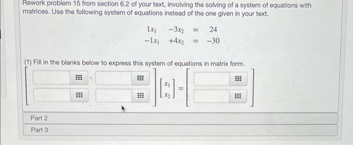 Solved Rework problem 15 from section 6.2 of your text, | Chegg.com
