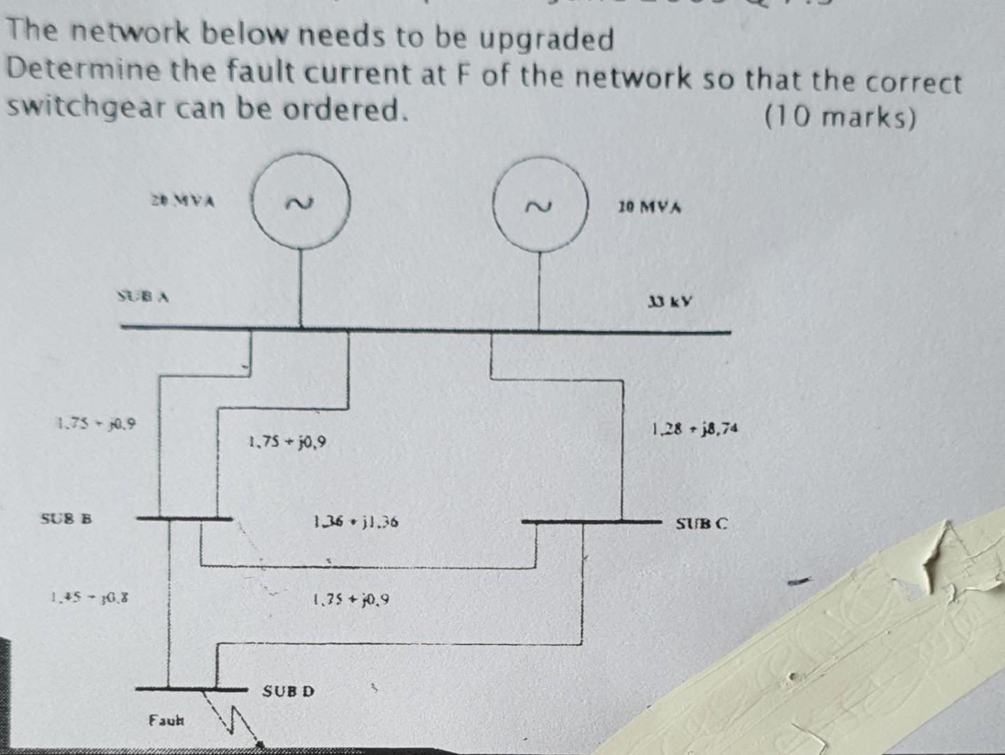 Solved The network below needs to be upgraded Determine the | Chegg.com