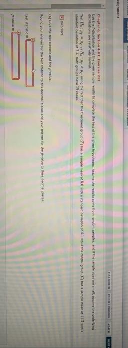Solved ignment Chapter 6, Section 4-RT, Exerci 212 Use the | Chegg.com Solved ignment Chapter 6, Section 4-RT, Exerci 212 Use the | Chegg.com