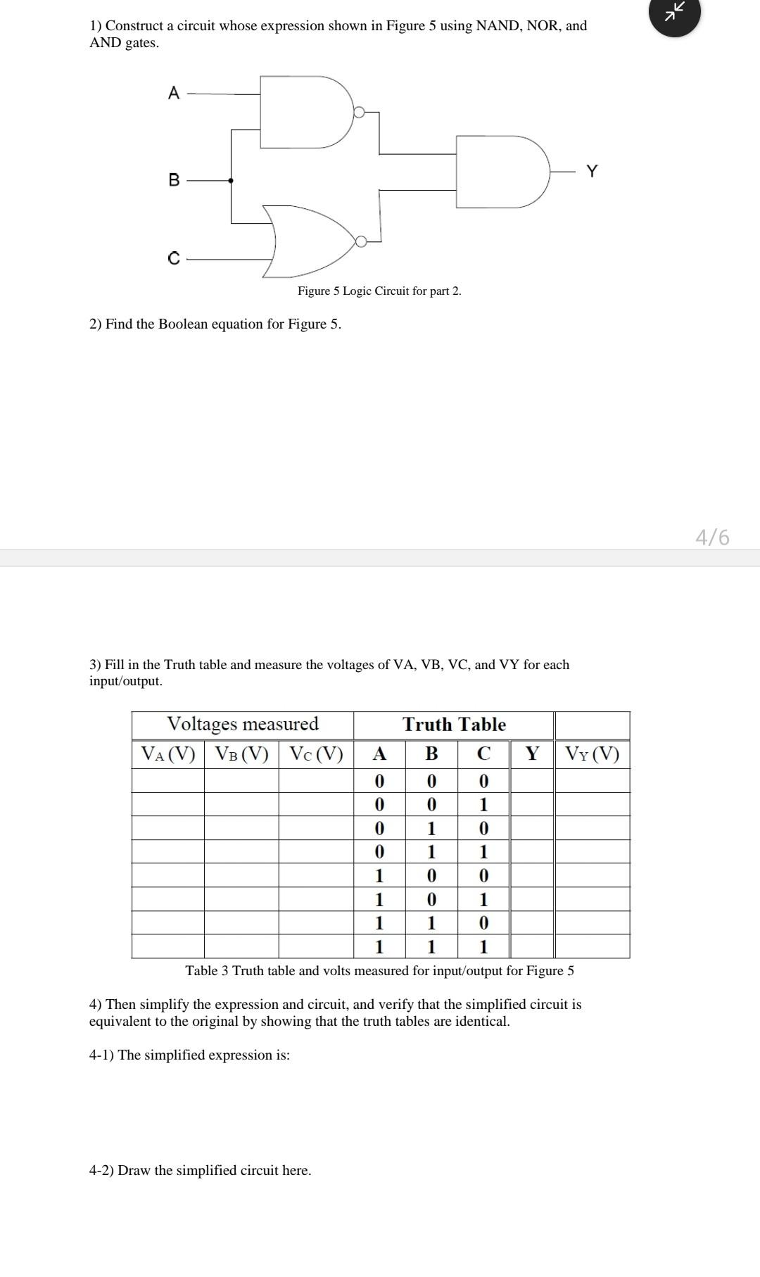 Solved 1) Construct a circuit whose expression shown in | Chegg.com