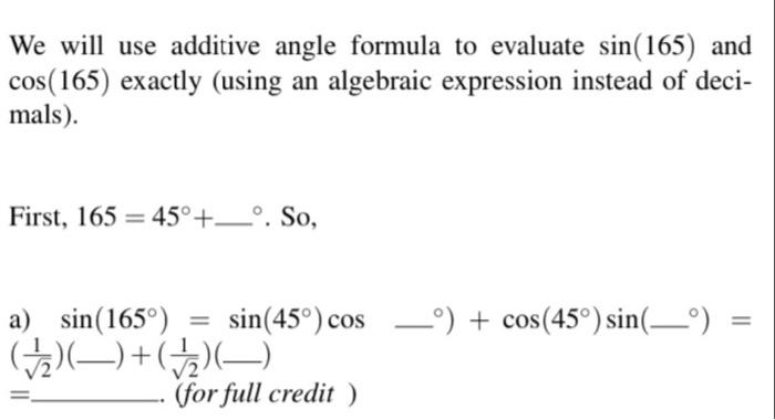 Solved Solve the following equation for all x in [0, 2π): | Chegg.com