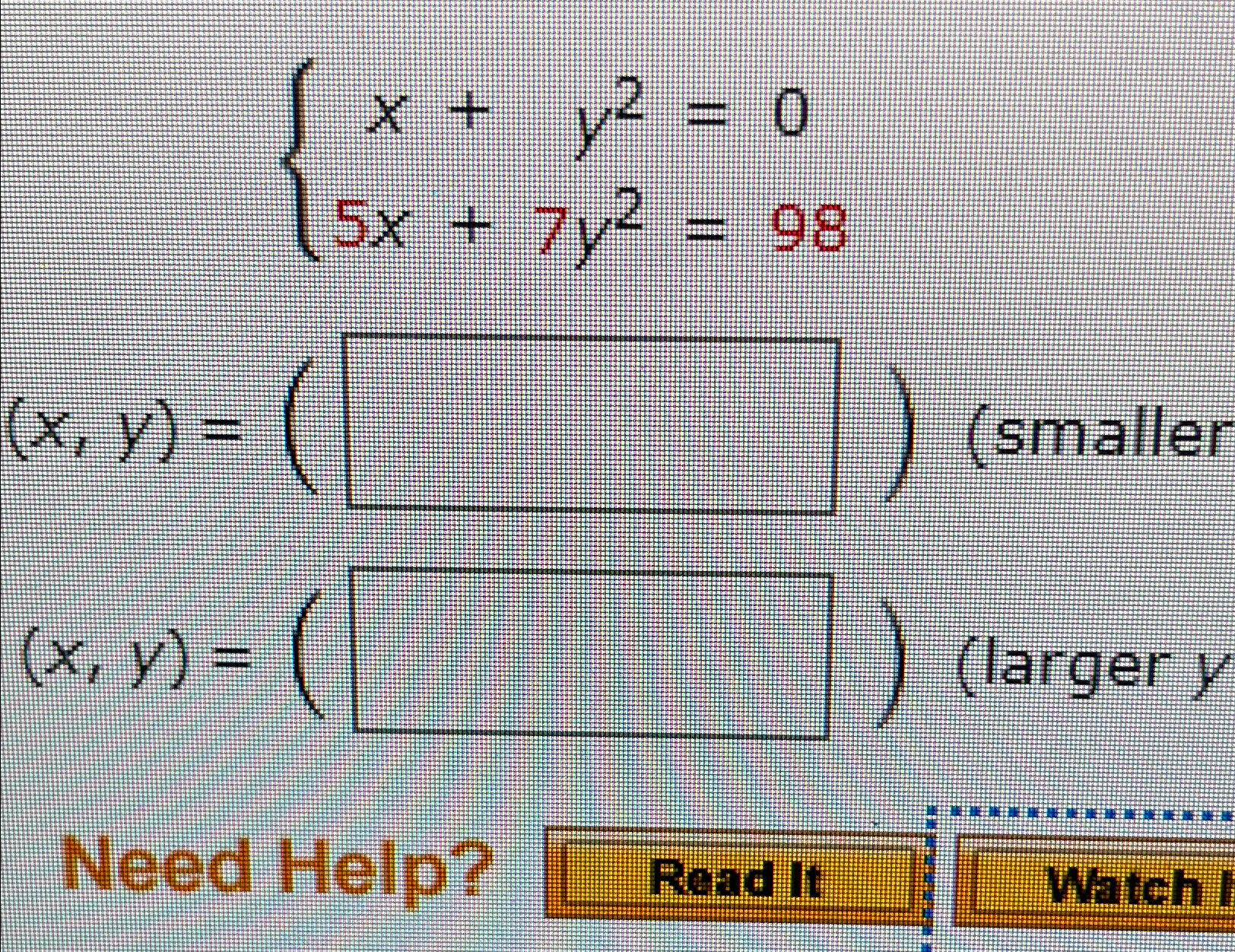 Solved Need Help?Read itWatch | Chegg.com