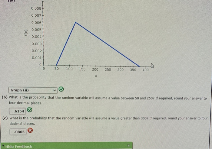 Solved Problem 05-28 Check My Work eBook A random variable | Chegg.com