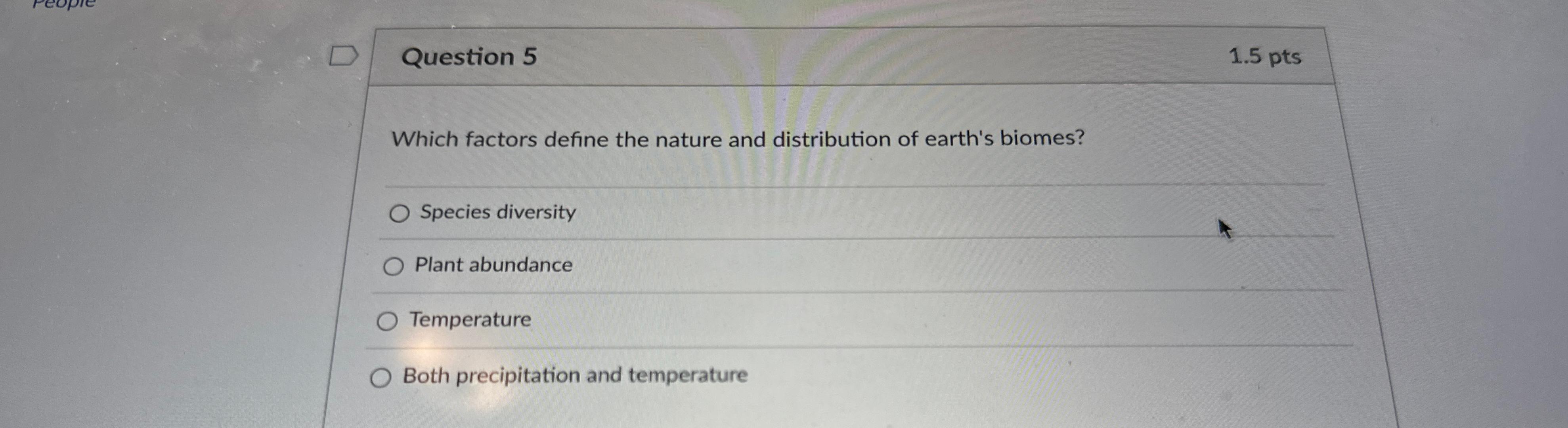 Solved Question 51.5 ptsWhich factors define the nature and | Chegg.com Solved Question 51.5 ptsWhich factors define the nature and | Chegg.com