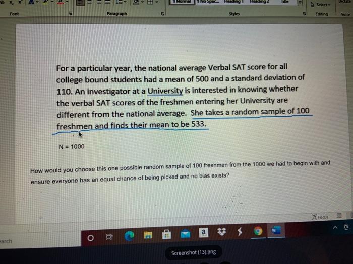 Solved Normal Heading Heading Uc Select- Font Paragraph | Chegg.com