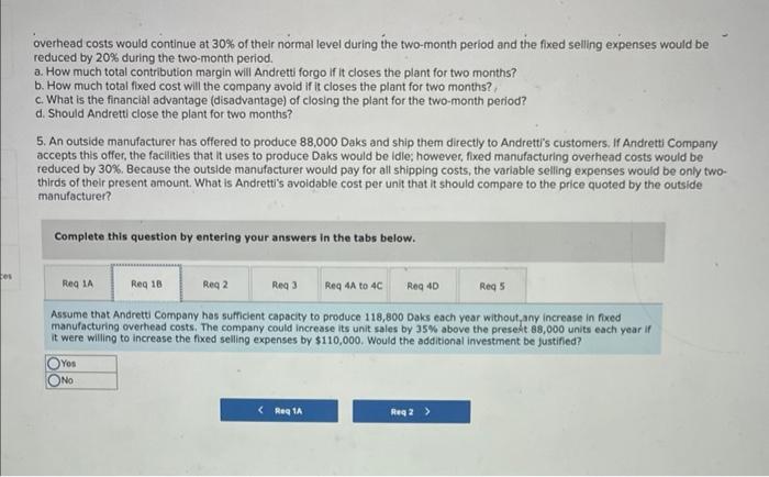 Solved Problem 11-18 (Algo) Relevant Cost Analysis in a | Chegg.com