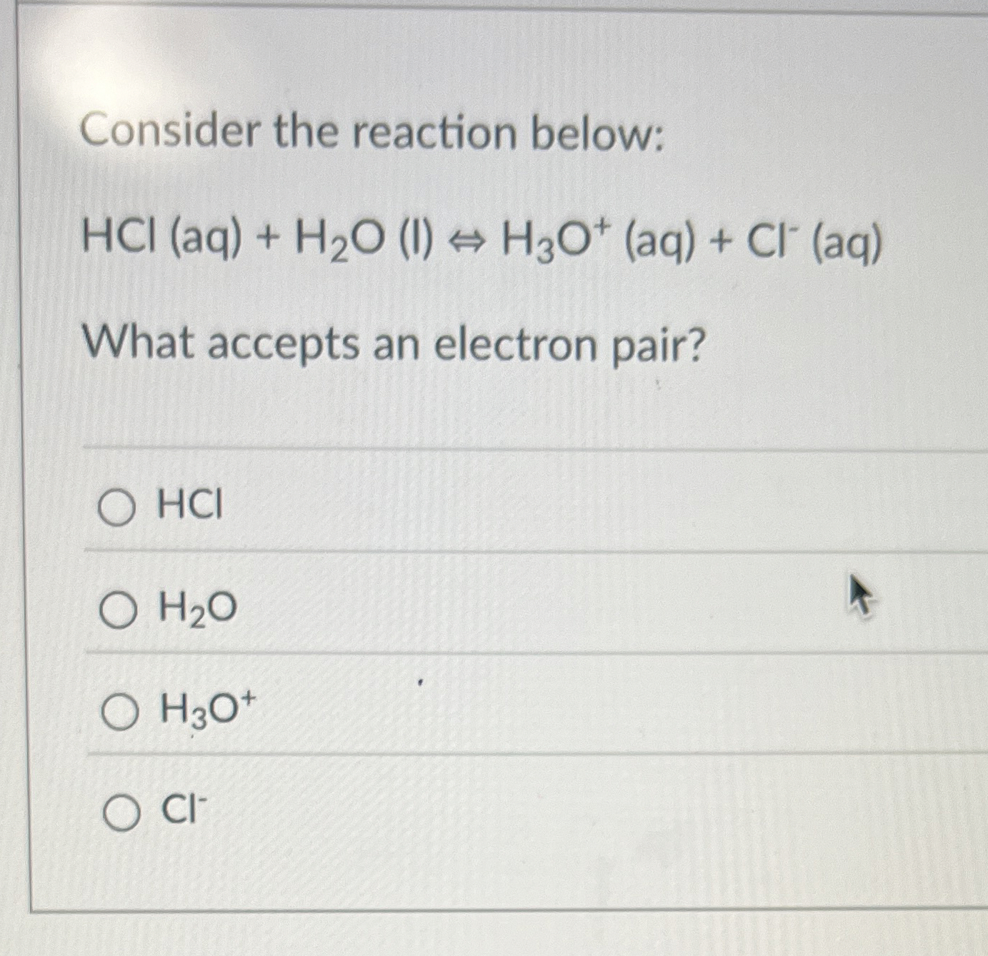 Solved Consider the reaction | Chegg.com
