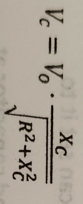 Solved Xc. Vc = V. R2+x .7 XFG3 R2 22k S + COM 16 C1 | Chegg.com