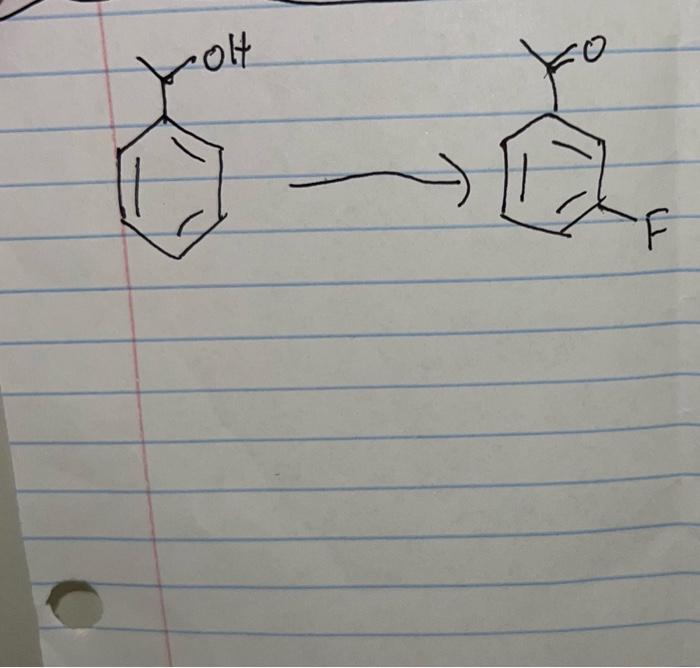 Solved provide a multi step synthesis for reaction. include | Chegg.com