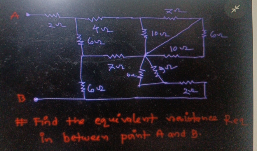 Solved xx# Find the equivalent notirnee Rei in between point | Chegg.com