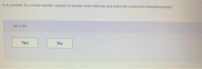 Solved Identify the type of convection that occurs when a | Chegg.com