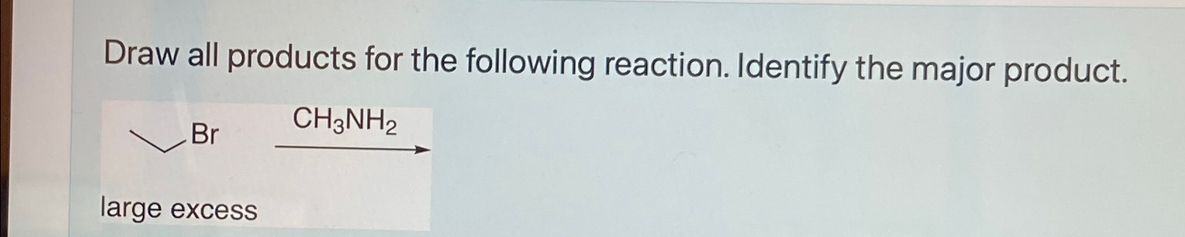 Solved Draw all products for the following reaction. | Chegg.com