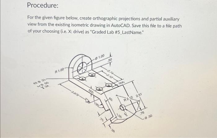 Solved Procedure: For the given figure below, create | Chegg.com