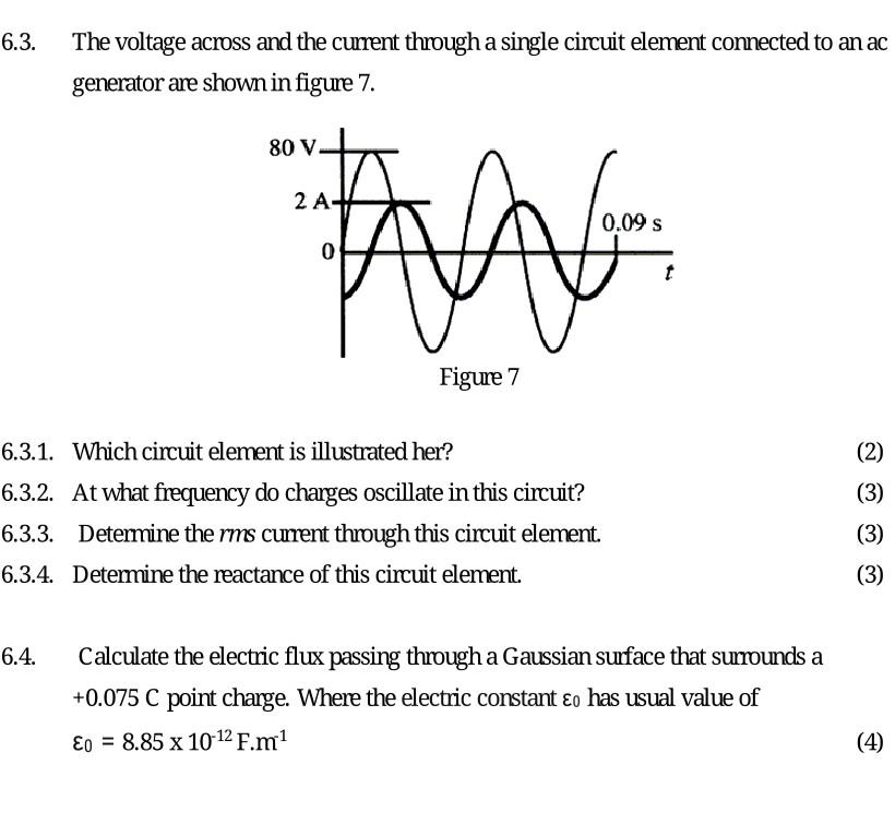 Solved Question 6 (28) 6.1. A simple RC circuit consists of | Chegg.com
