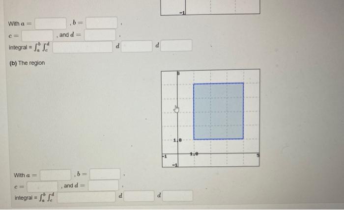 Solved (1 point) For each of the following, set up the | Chegg.com