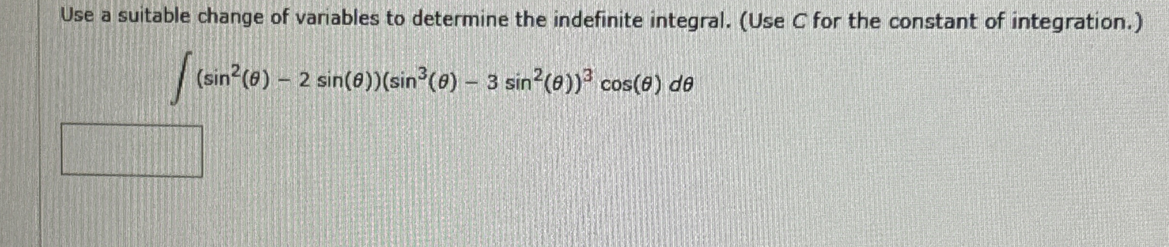 Solved Use a suitable change of variables to determine the | Chegg.com