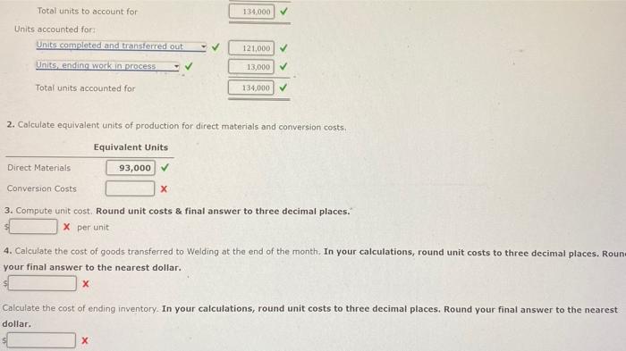 Solved Fifo Method, Physical Flow, Equivalent Units, Unit | Chegg.com