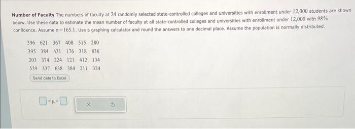 Solved Number of Faculty The numbers of faculty at 24 | Chegg.com