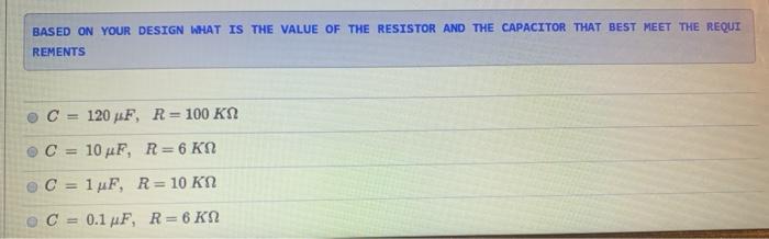 Solved A DIFFERENTIATOR TO PRODUCE AND OUTPUT OF 4V WHEN THE | Chegg.com