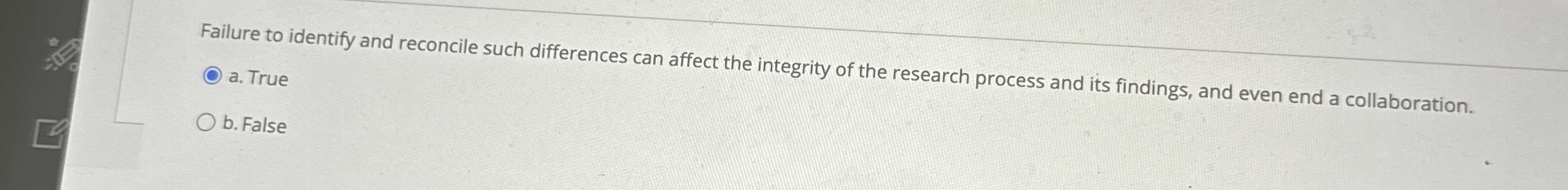 Solved Failure to identify and reconcile such differences | Chegg.com