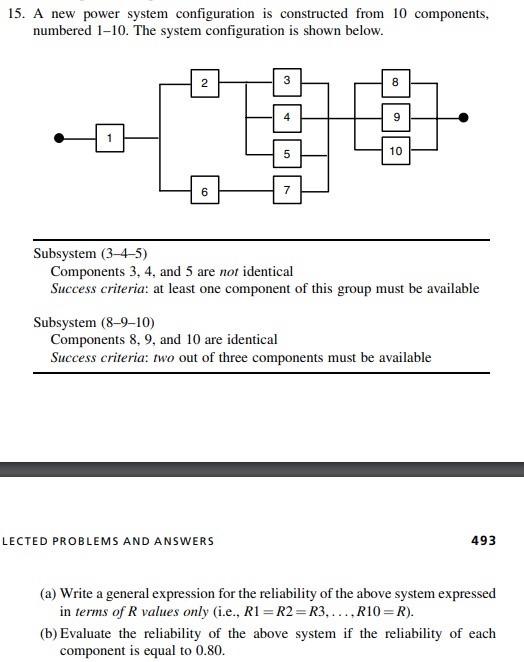 15. A new power system configuration is constructed | Chegg.com