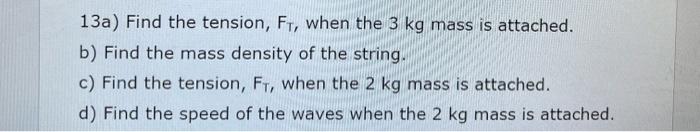 Solved 13. Tension is maintained in a string as in Figure | Chegg.com Solved 13. Tension is maintained in a string as in Figure | Chegg.com