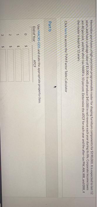 Solved Henredon purchases a high precision programmable | Chegg.com