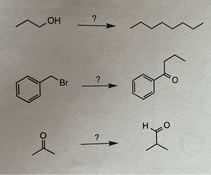 Solved show the synthesis of all with less than 5 steps | Chegg.com