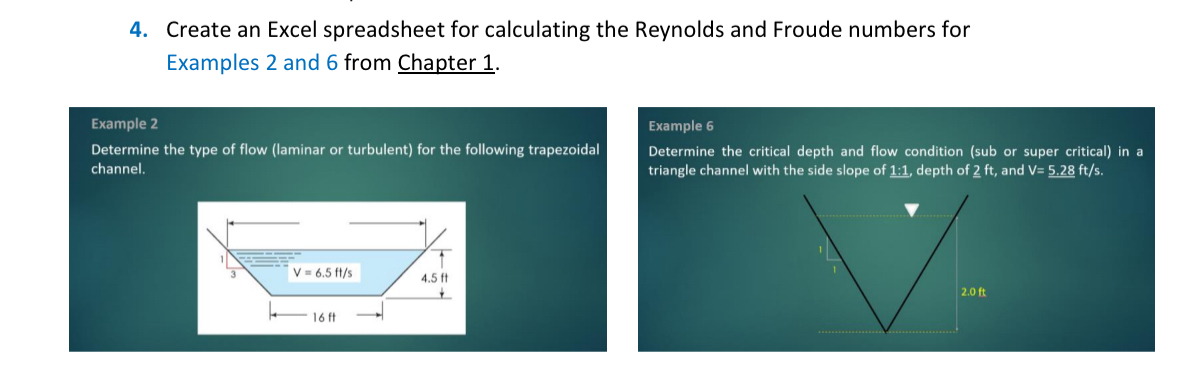 Solved Create an Excel spreadsheet for calculating the | Chegg.com
