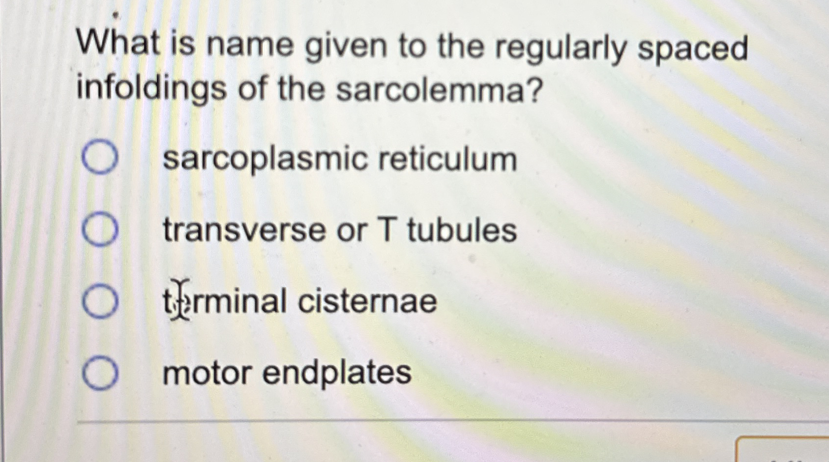 Solved What is name given to the regularly spaced infoldings | Chegg.com