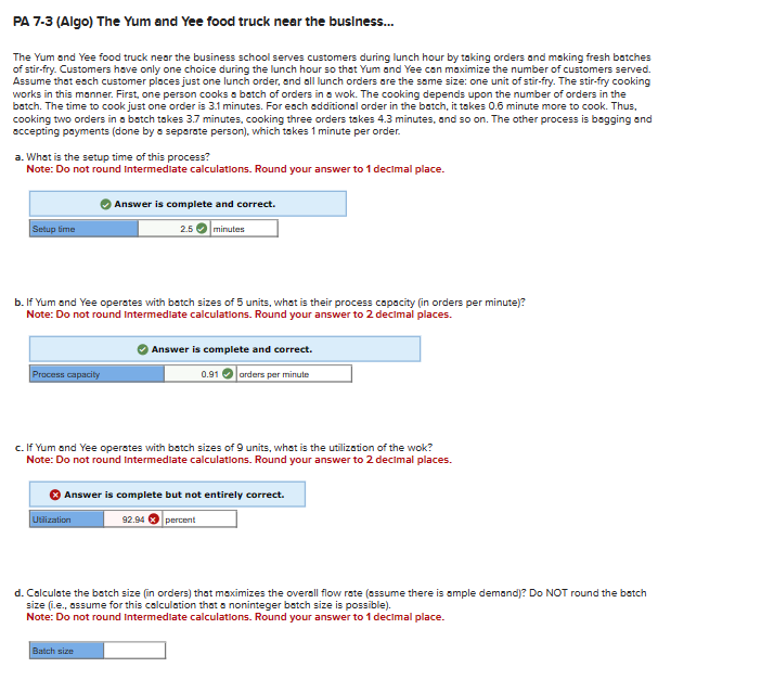 Solved Need help with last 2 ﻿parts of question! | Chegg.com