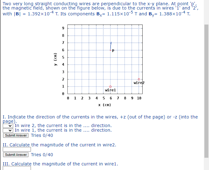 Solved Two very long straight conducting wires are | Chegg.com