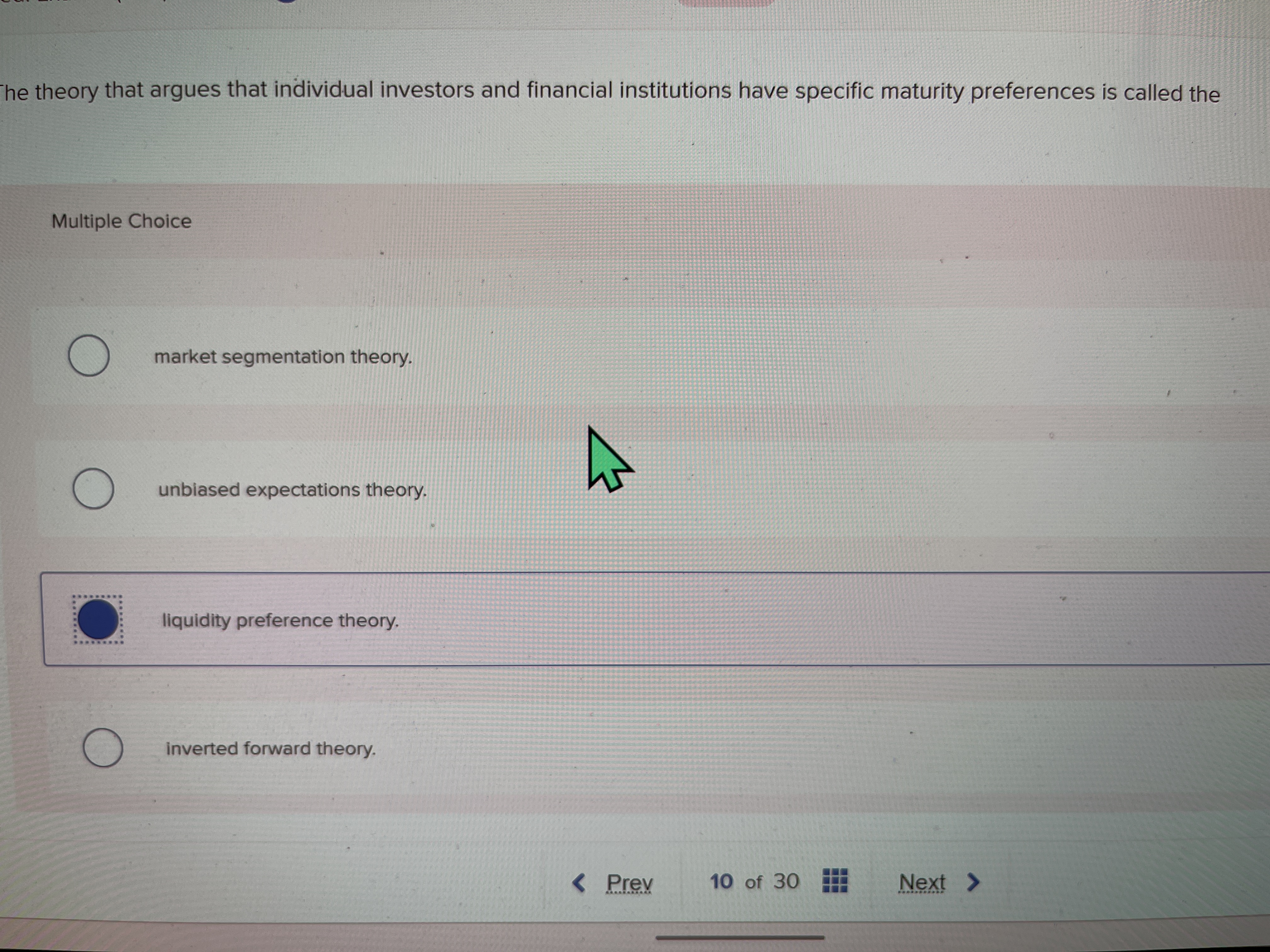Solved he theory that argues that individual investors and | Chegg.com