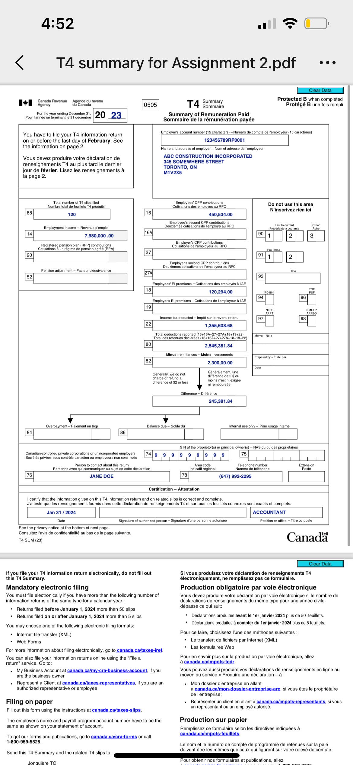 QUESTIONS: Please review the attached T4 ﻿summary, T4 | Chegg.com