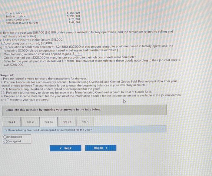 Solved Problem 3-16 (Algo) Comprehensive Problem [LO3-1, | Chegg.com