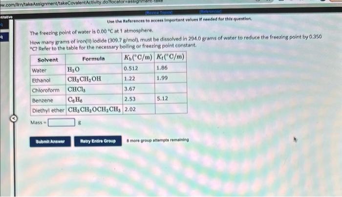 Use the References to accoss important values If | Chegg.com