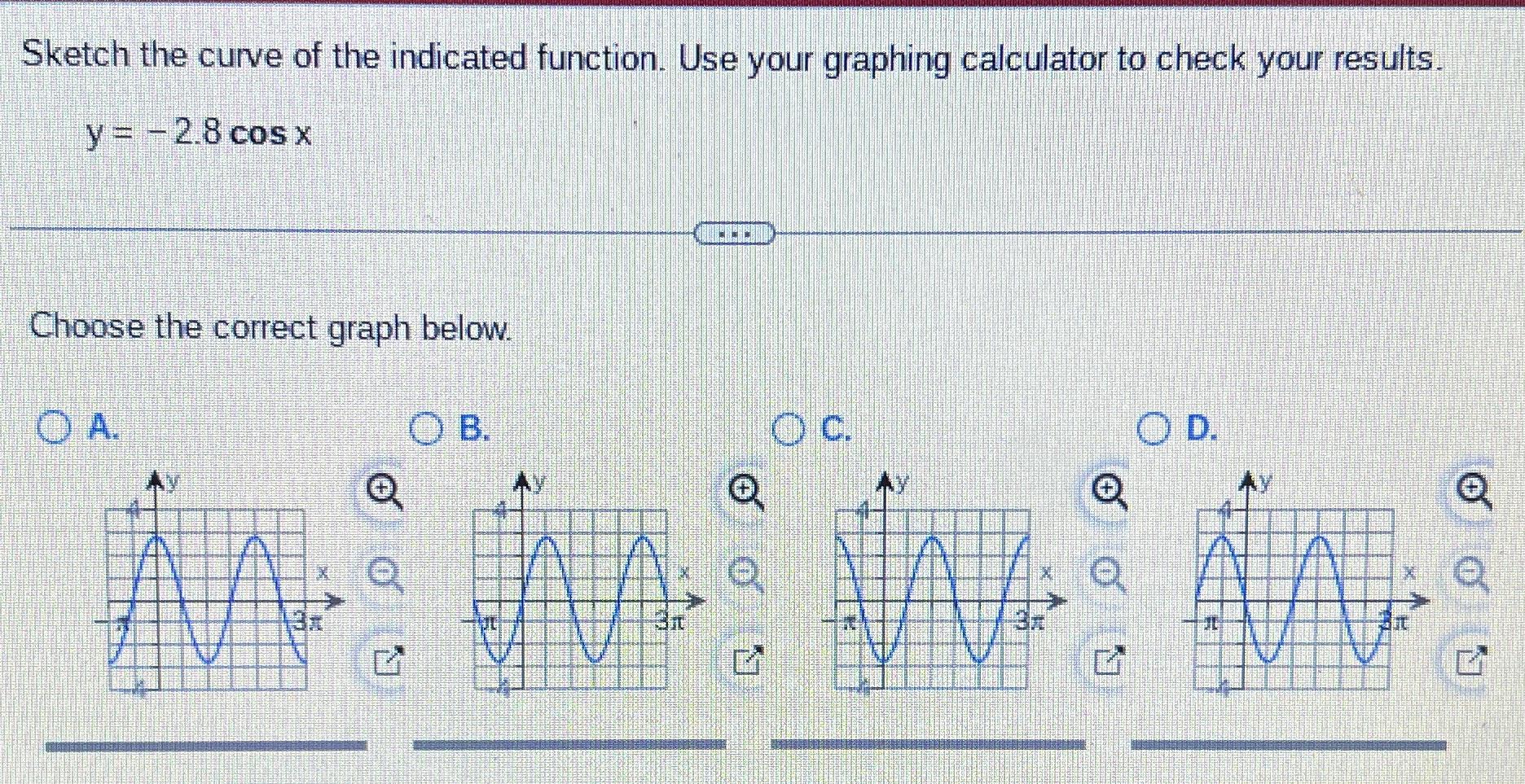 Solved Sketch the curve of the indicated function. Use your | Chegg.com