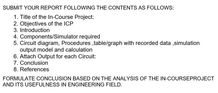 Solved EACH GROUP WILL DO PRACTCAL SIMULATION USING MULTISIM | Chegg.com