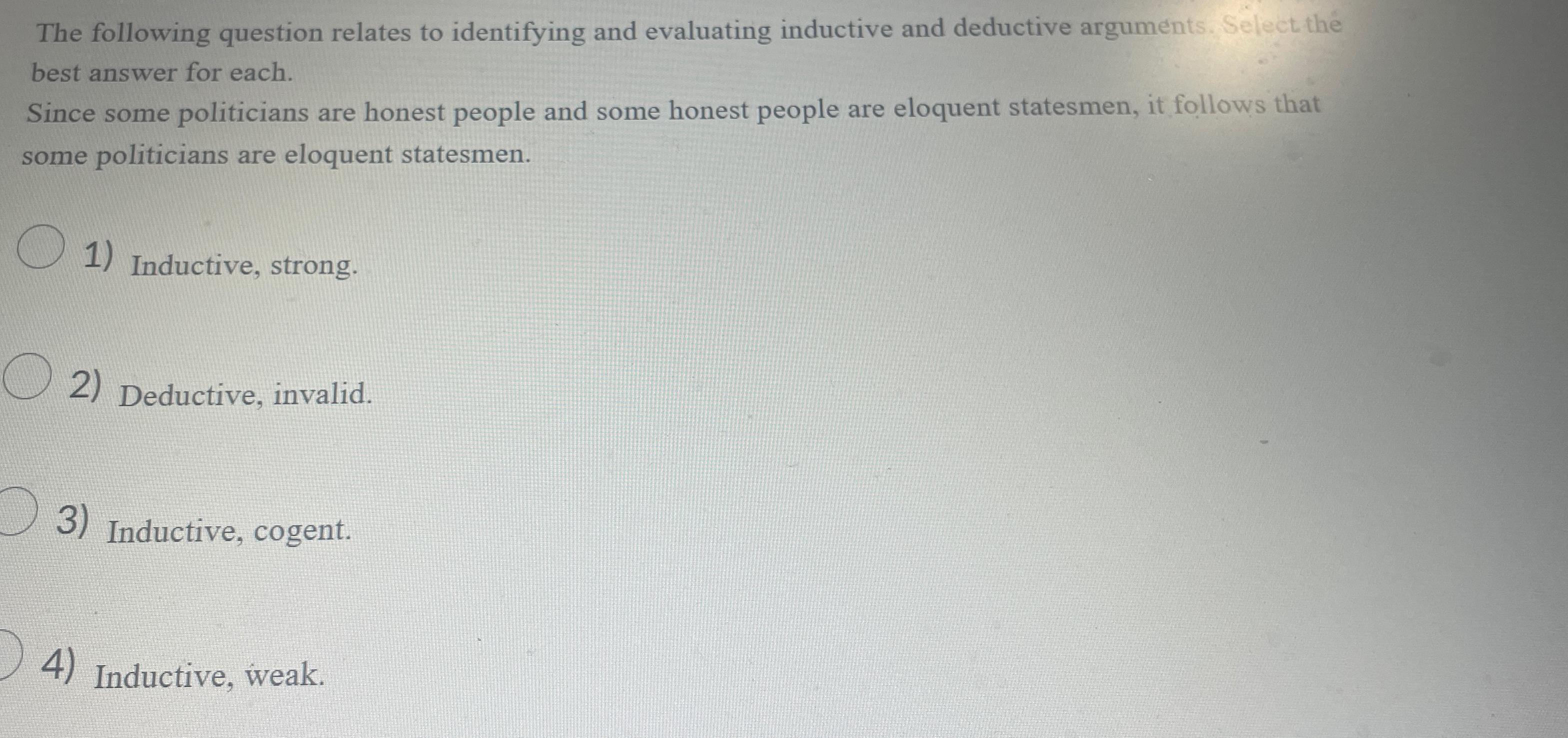 Solved The following question relates to identifying and | Chegg.com