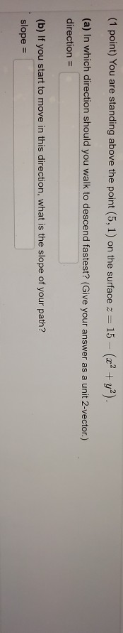 Solved (1 point) Check that the point (1,-1,2) lies on the | Chegg.com