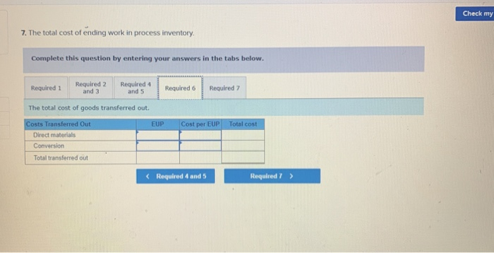 Solved Check my work Exercise 20-20 Weighted average: | Chegg.com