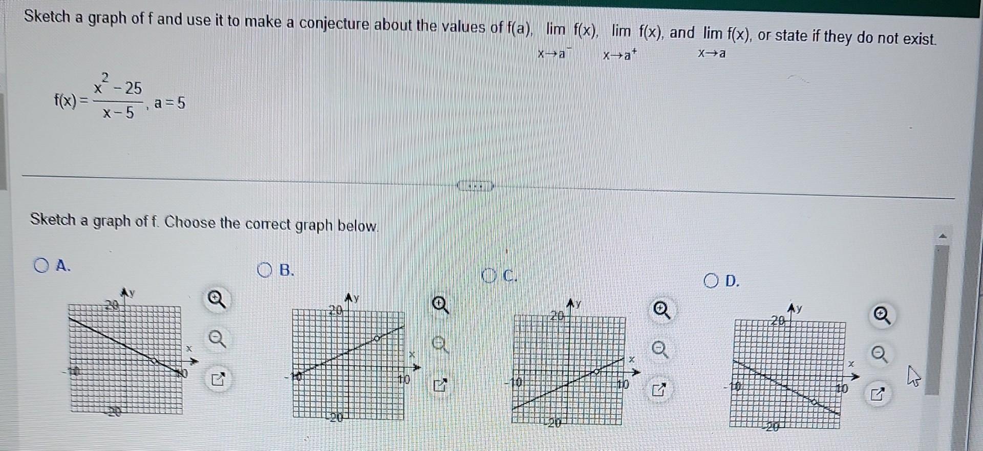 Solved Sketch a graph of f and use it to make a conjecture | Chegg.com