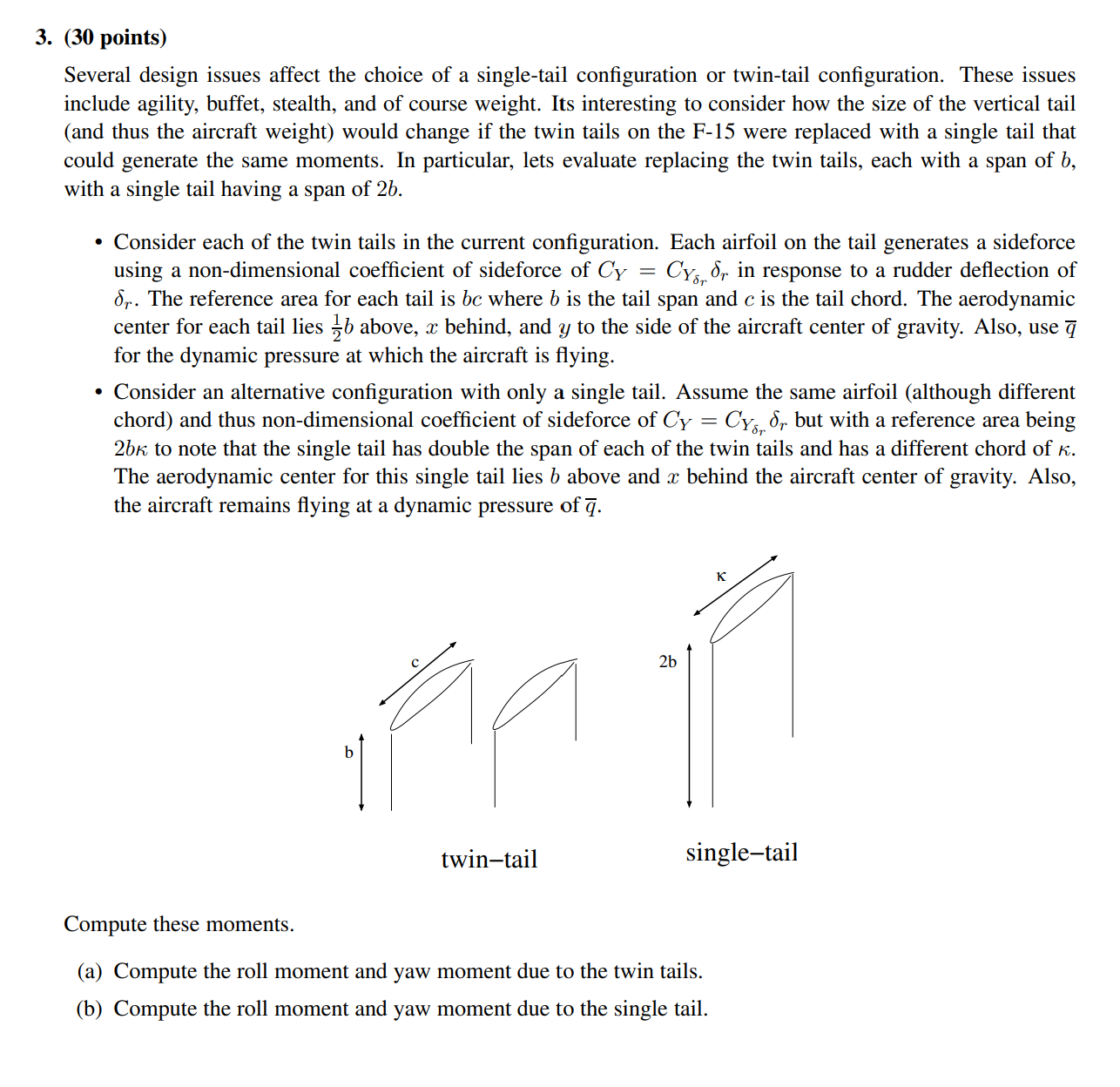 Solved (30 ﻿points)Several design issues affect the choice | Chegg.com
