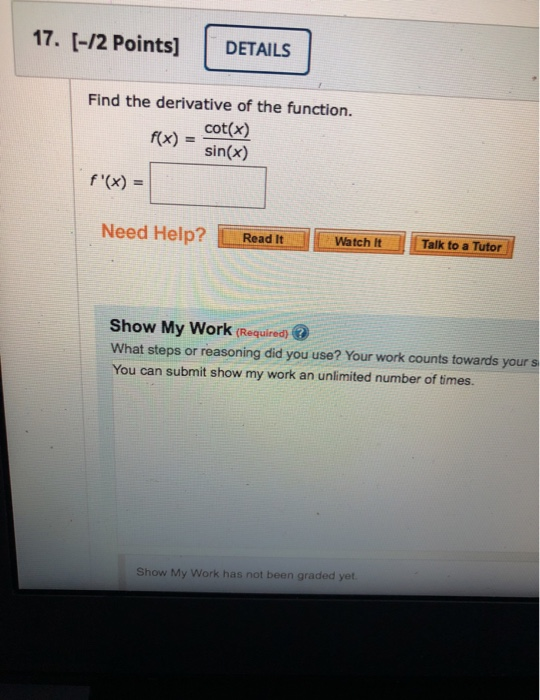 Solved 12. [-/1 Points] DETAILS Let u be a differentiable | Chegg.com