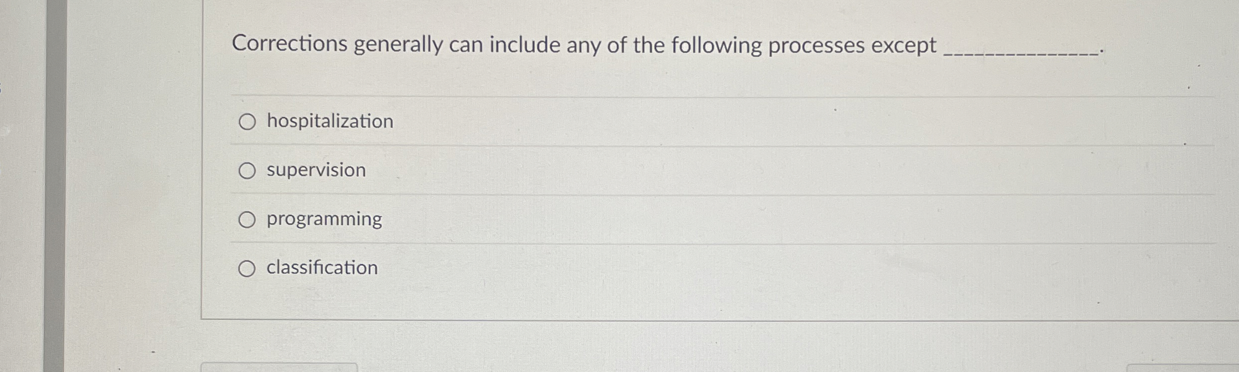 Solved Corrections generally can include any of the | Chegg.com