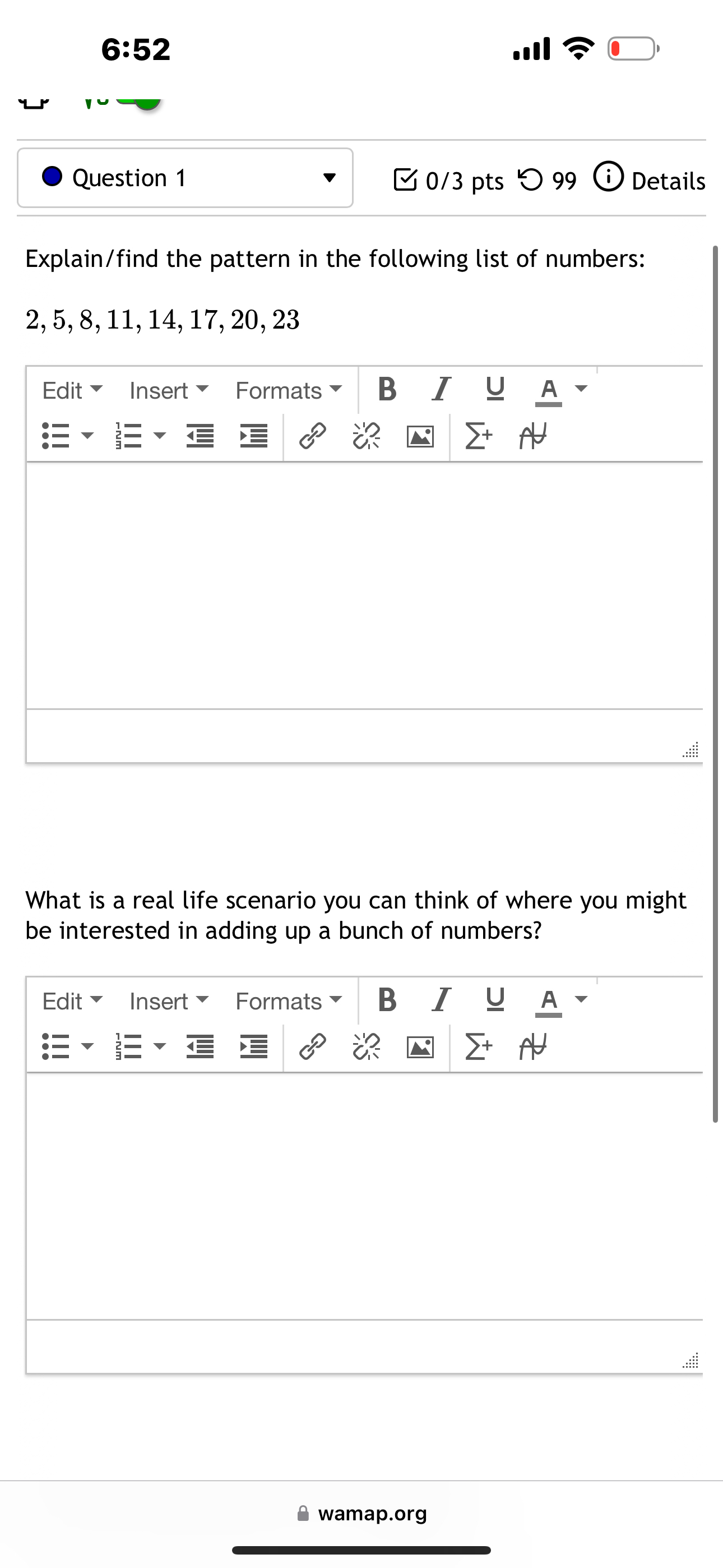 Solved Question 1Explain/find the pattern in the following | Chegg.com