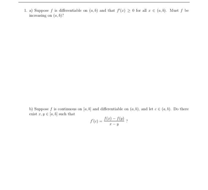 Solved Real analysis, please proof and explain it using | Chegg.com