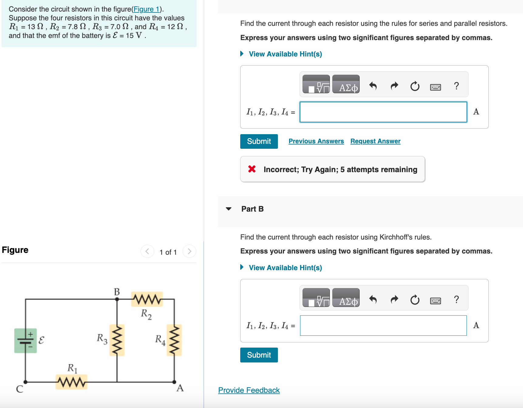 Solved Consider the circuit shown in the figure(Figure 1). | Chegg.com