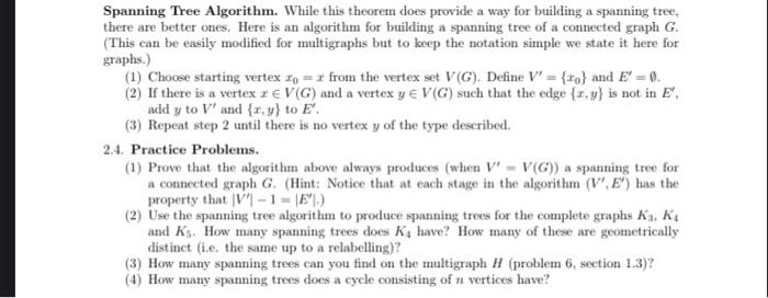 Solved 2.4. Practice Problems. (1) Prove that the algorithm | Chegg.com